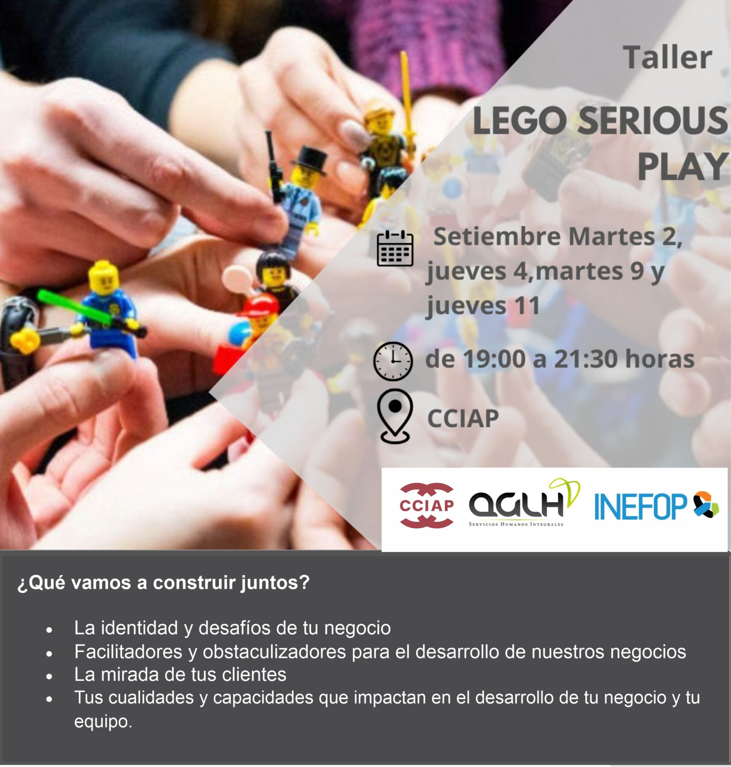 Taller LEGO® SERIOUS PLAY® - CCIAP - Cámara de Pando